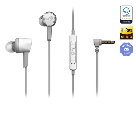Rog Cetra Ii Core Moonlight White In Ear Headphone Gaming In Ear