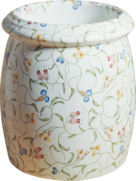 Kohler 14317 Fl 0 English Trellis Floor Container White