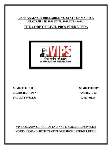 Case Analysis Cpc Pdf