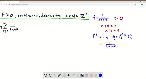 Use The Integral Test Theorem 5311 Or The P Series Test Corollary