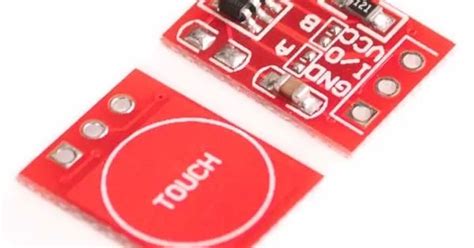 TTP223 Based Capacitive Touch Sensor Module