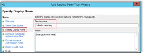Linkedin Learning Sso Via Adfs Configuration Guide Linkedin