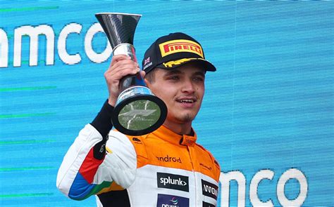 Mclaren Lando Norris Y Su Felicidad Por Terminar 2do En Gran Bretaña