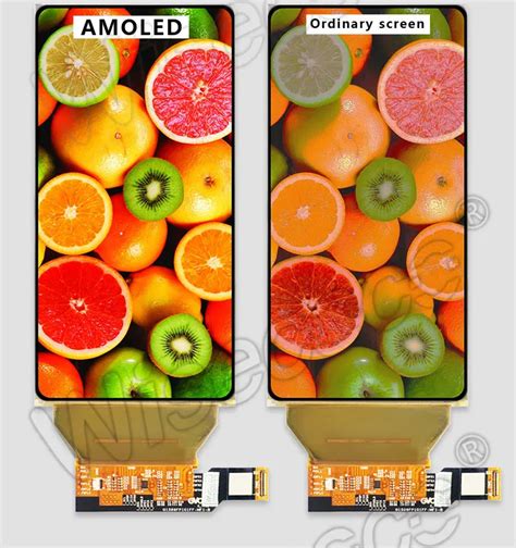6 Inch Flexible Oled Display 2160 1080 High Resolution Rollable Amoled