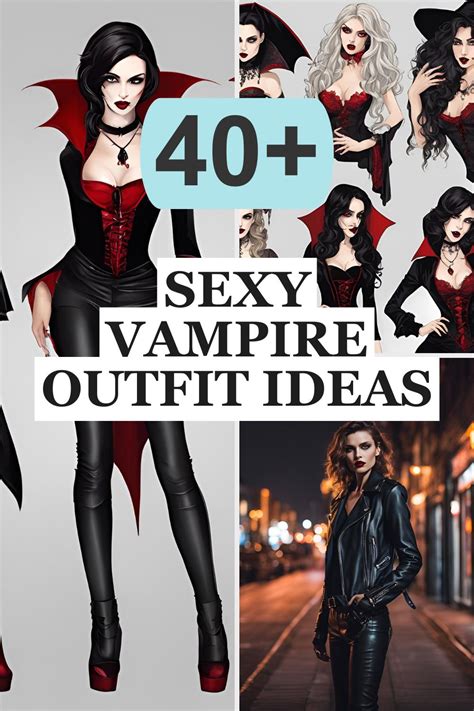 40 Sexy Vampire Outfit Ideas For A Seductive And Spooky Look