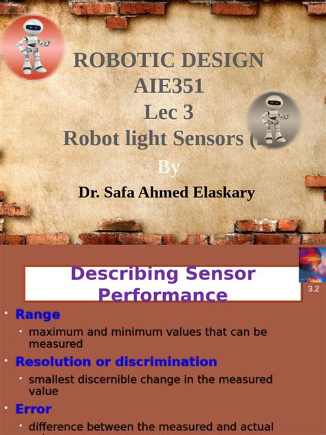 Lec 3 Robot Light Sensors Pdf Infrared Sensor
