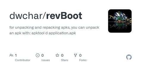 Github Dwcharrevboot For Unpacking And Repacking Apks You Can