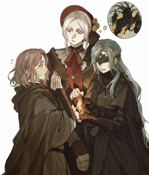 Melina Plain Doll And Fire Keeper Elden Ring And 4 More Drawn By