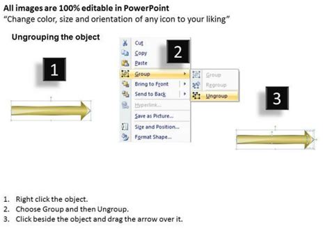 Parallel Arrows In Line Describing Processes Gym Business Plan Powerpoint Templates