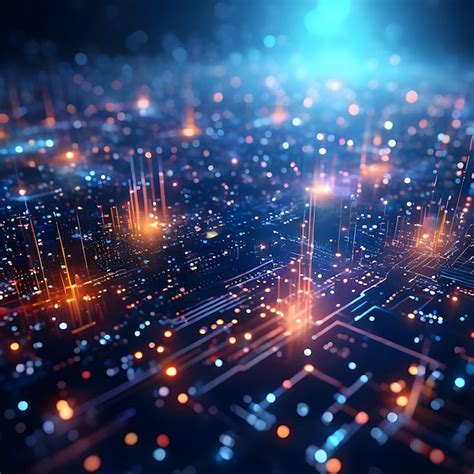 Premium Photo Abstract Futuristic Technology Background Design