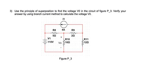 Solved 3 Use The Principle Of Superposition To Find The