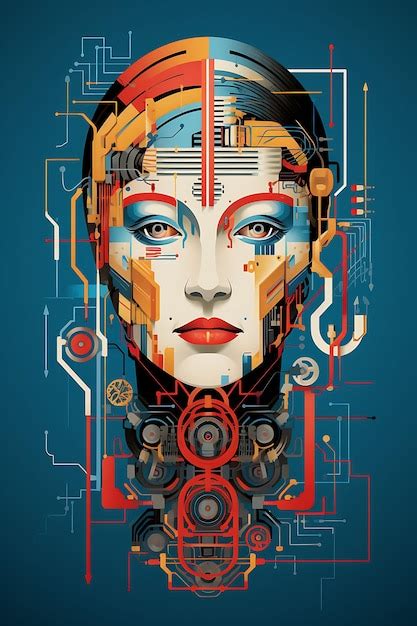 Premium Ai Image A Poster Of Augmented Intelligence Designed Wi Ai