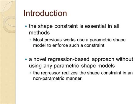 face alignment by explicit shape regression ppt download