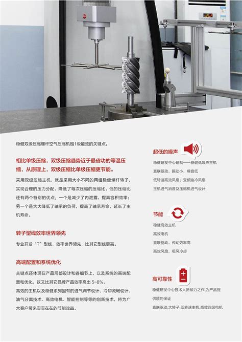 节能双级压缩螺杆空气压缩机河北双级压缩螺杆空压机石家庄双级压缩螺杆空压机 河北磁井机电设备贸易有限公司