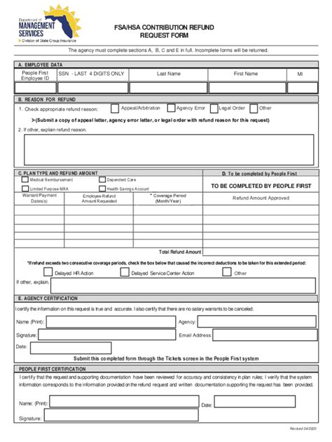 208420484 Fsa And Hsa Refundfillable
