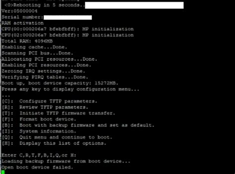 Technical Tip Formatting And Loading Fortigate Fi Fortinet Community