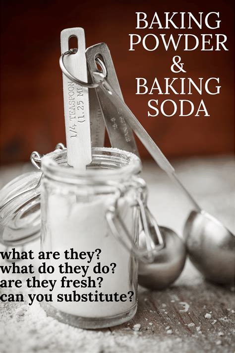 Baking Soda And Baking Powder · Nourish And Nestle