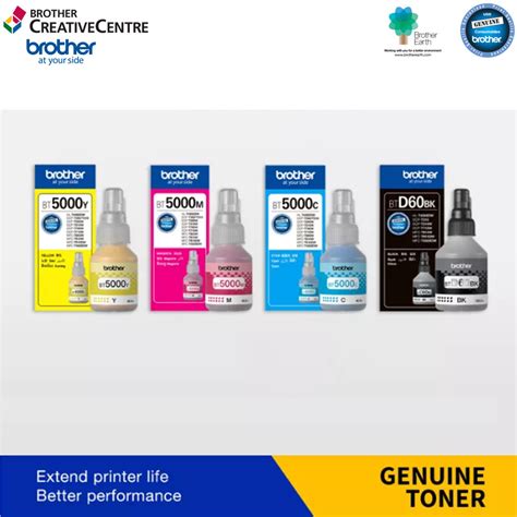 Original Brother Btd60bk Bt5000 Original Bkcmy Refill Ink T310