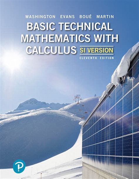Pearson Education Australia Basic Technical Mathematics With Calculus