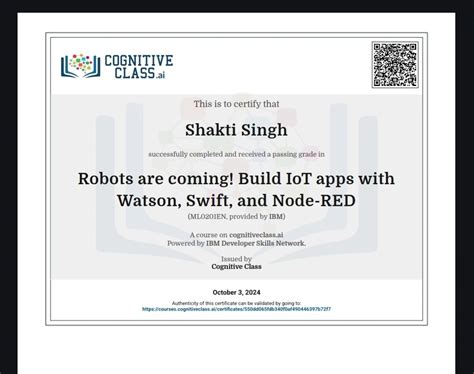 shakti singh on linkedin ibm certification persuaded