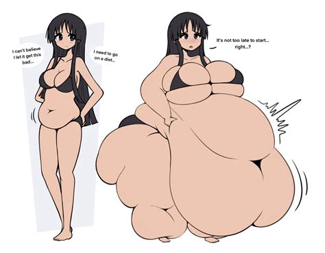 Rule 34 1girls Ayumu Belly Before And After Belly Grab Blush Blush Lines Chubby Chubby Belly