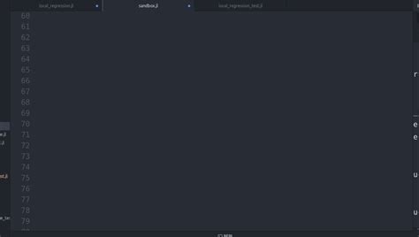 Text Disappearing From Junoatom Juno Julia Programming Language