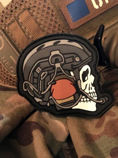 ПВХ шеврон “operator Skull” V2 Біла Сова