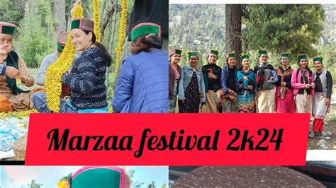 Marzaa Special Festival In Rakchham Kinnaur YouTube