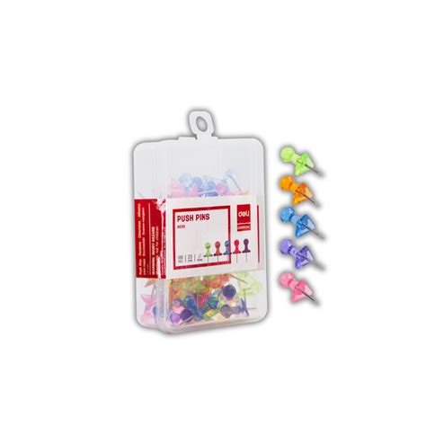 PUNAISES TRANSPARENTES POUR TABLEAU LIEGE DELI Papeterie Sarah