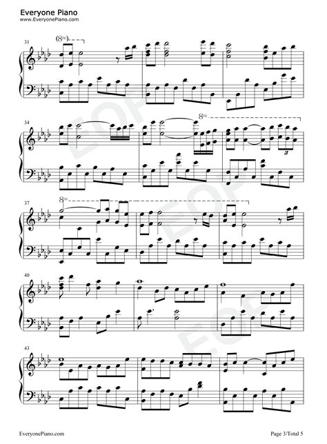 Kiss The Rain原版 雨的印記 李閏珉五線譜預覽 Eop線上樂譜架