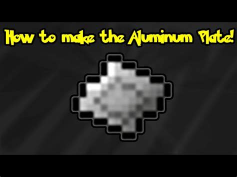 Aluminum Plates Pixelmon