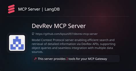 Devrev Mcp Server Langdb