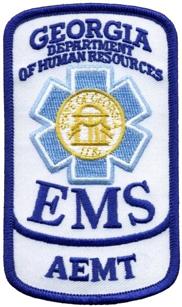 Georgia State Aemt Patch Code 2 Llc