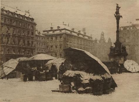 Emil Singer 1881 1942 Am Hof 285 X 385cm