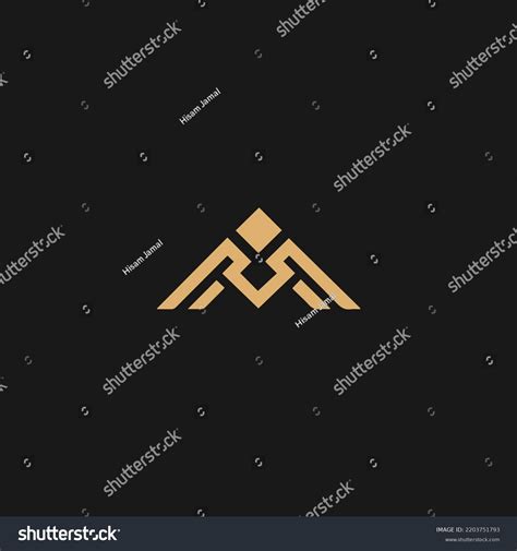 Initial Monogram Letter Logo Design Vector Stock Vector Royalty Free