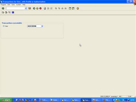 Menampilkan Tcode Tcode User Di SAP R Life Is About Extreme Choice