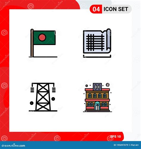 Drafting Line Icons Collection Blueprinting Designing Sketching Engineering Constructing