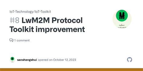 lwm2m protocol toolkit improvement · issue 8 · iot technology iot