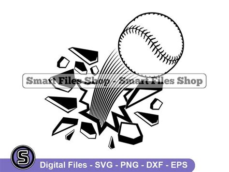 smashing baseball svg baseball logo svg baseball svg softball svg