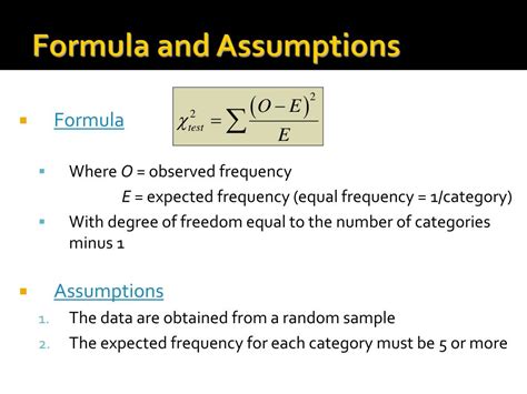 Ppt Goodness Of Fit Test And Contingency Table Powerpoint Presentation