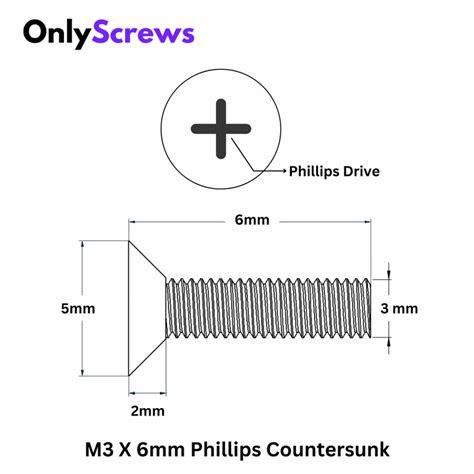 Countersunk Csk Onlyscrews