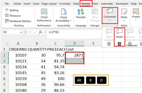 Ways To Delete Notes In Microsoft Excel How To Excel