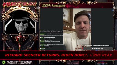 Richard Spencer On Rnc 2024 Killstream Youtube