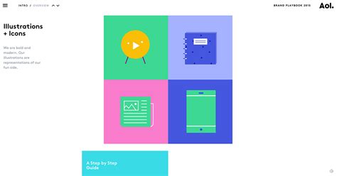 Aol Brand Refresh On Behance