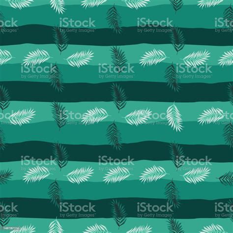 추상 이국적인 식물 완벽 한 패턴입니다 열대 야자 잎 패턴입니다 고사리 잎 벽지입니다 식물 질감 꽃 배경입니다 관목에 대한 스톡 벡터 아트 및 기타 이미지 Istock