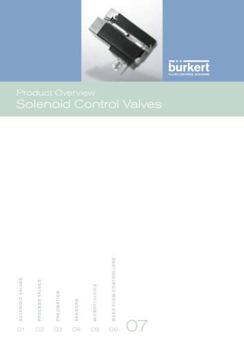 Water Treatment Brochure BÜRKERT FLUID CONTROL SYSTEMS PDF Catalogs