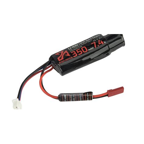 Zion Arms 74v 350mah Lithium Ion Jst Battery Fox Airsoft