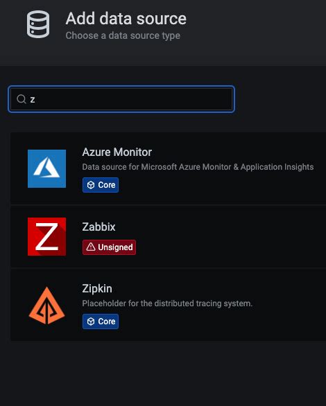 no datasource in the datasource list · issue 1043 · grafana grafana