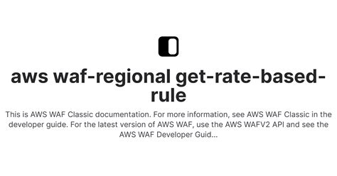 Aws Waf Regional Get Rate Based Rule Fig
