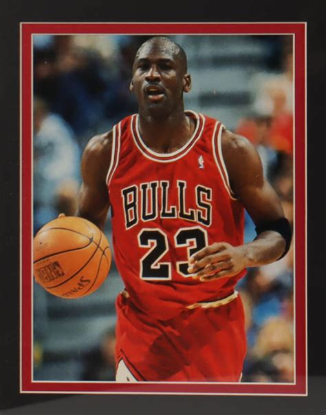Michael Jordan Bulls Custom Framed Jersey Display With Retirement Pin